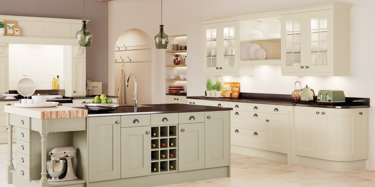 Beaded Shaker Doors - Rigid Kitchens Online-Online Kitchens