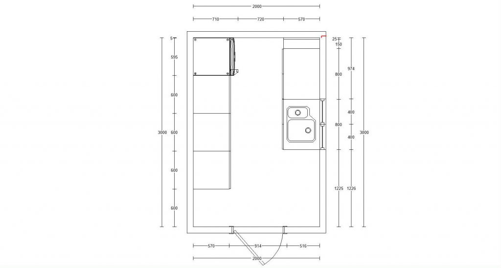 Small Kitchen, Maximum Space - Rigid Kitchens Online