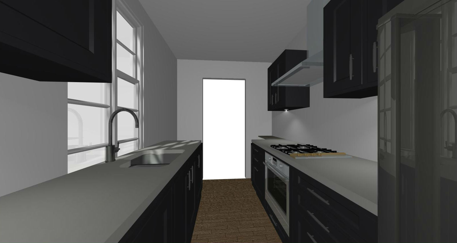 Small Kitchen, Maximum Space - Rigid Kitchens Online